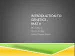 PPT - Genetics II PowerPoint Presentation, free download - ID:6126775