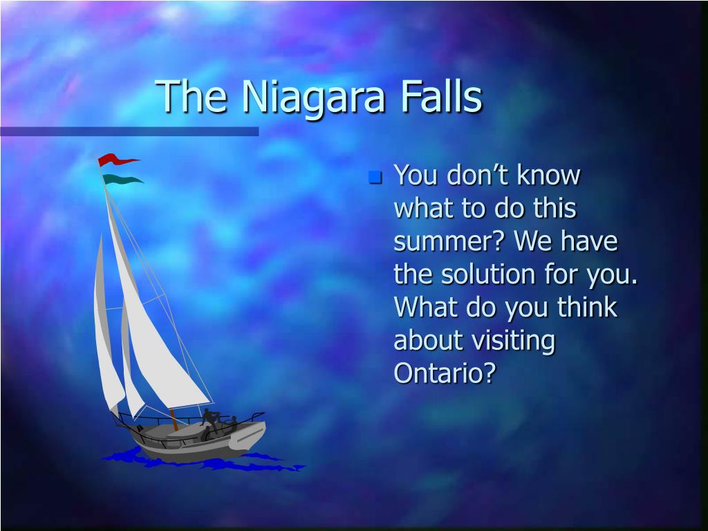 PPT - The Niagara Falls PowerPoint Presentation, free download - ID:5493177