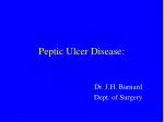 PPT - Peptic Ulcer Disease PowerPoint Presentation, free download - ID ...