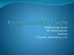 PPT - STAAR Parent Information Night PowerPoint Presentation, free ...