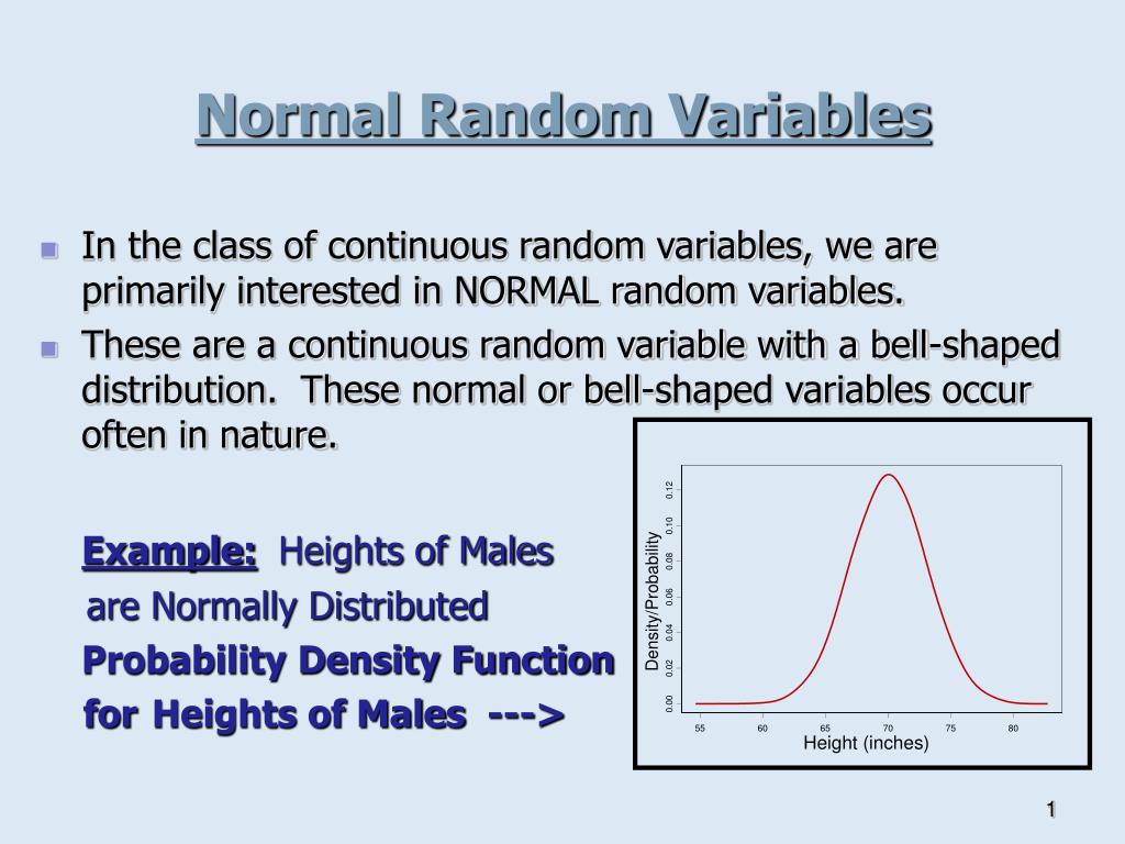 PPT - Normal Random Variables PowerPoint Presentation, free download ...