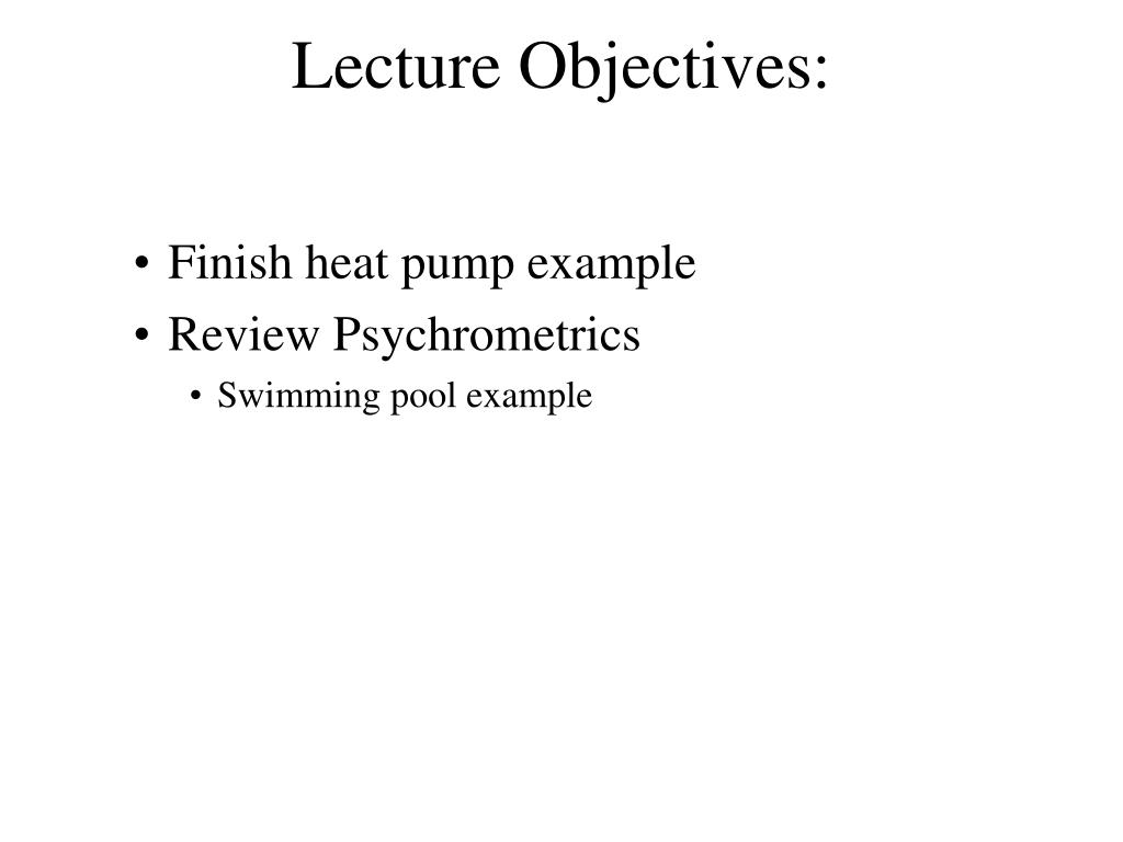 PPT - Lecture Objectives: PowerPoint Presentation, free download - ID ...