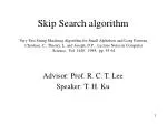 PPT - Parallel Search Algorithm PowerPoint Presentation, free download ...