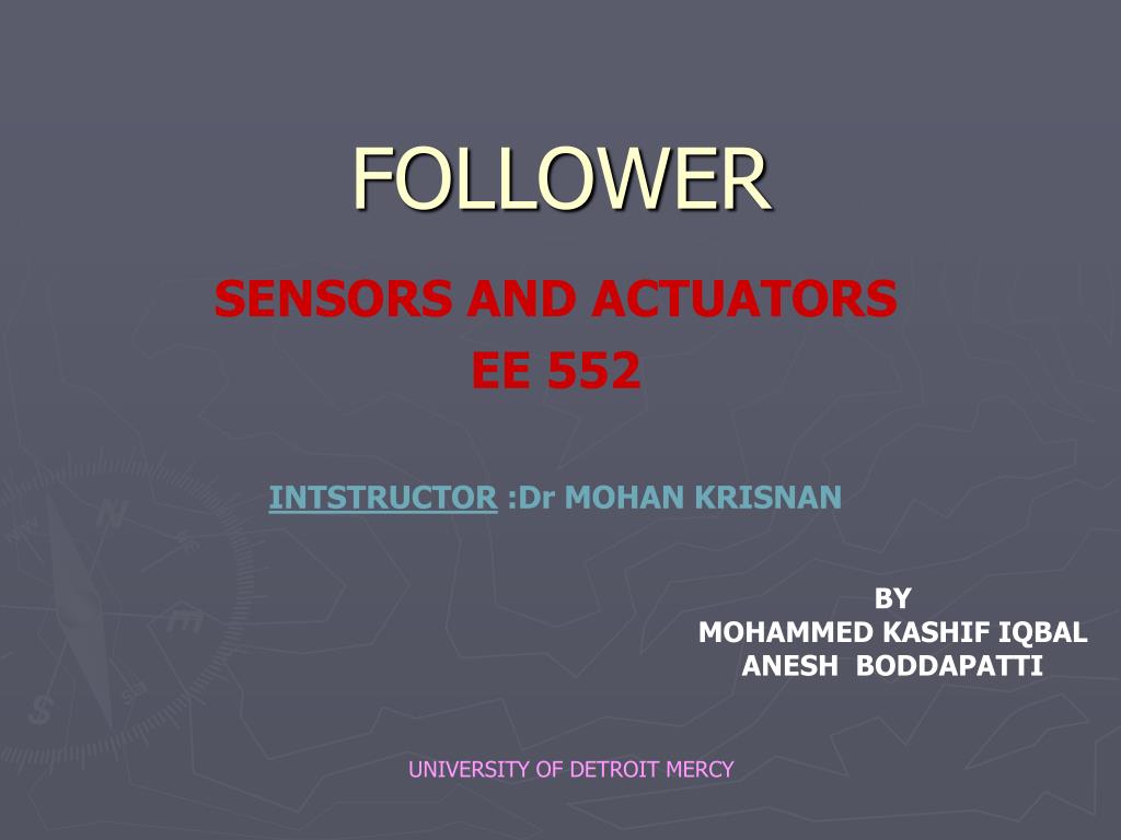 PPT - FOLLOWER PowerPoint Presentation, free download - ID:5502132