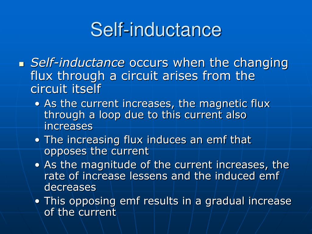 PPT - Self-inductance PowerPoint Presentation, free download - ID:5502904