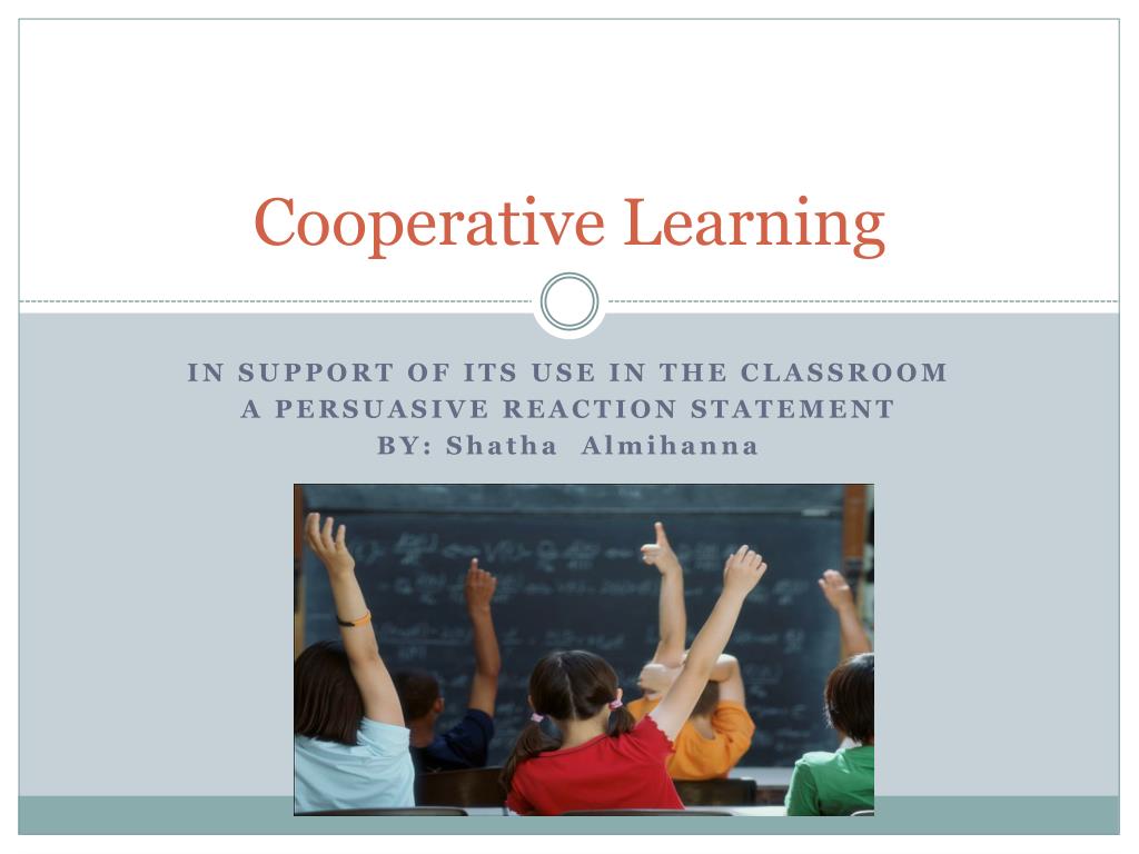PPT - Cooperative Learning PowerPoint Presentation, free download - ID ...