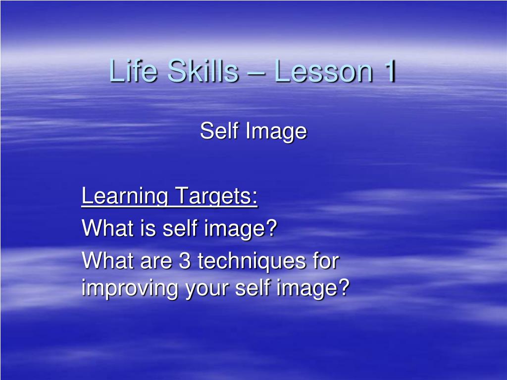 PPT - Life Skills – Lesson 1 PowerPoint Presentation, free download ...