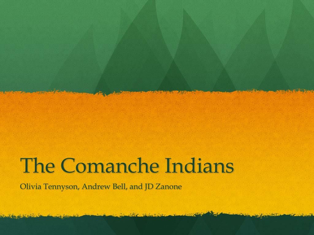 PPT - The Comanche Indians PowerPoint Presentation, free download - ID:5504564