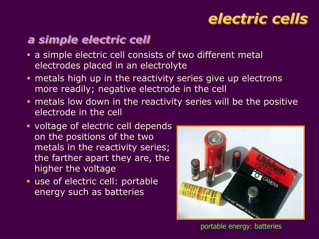 PPT - Understanding Electric Cells: A Simple Guide PowerPoint ...
