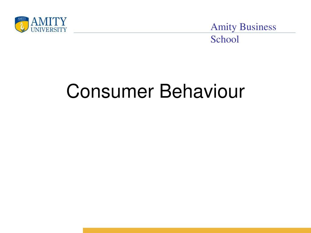 PPT - Consumer Behaviour PowerPoint Presentation, free download - ID ...