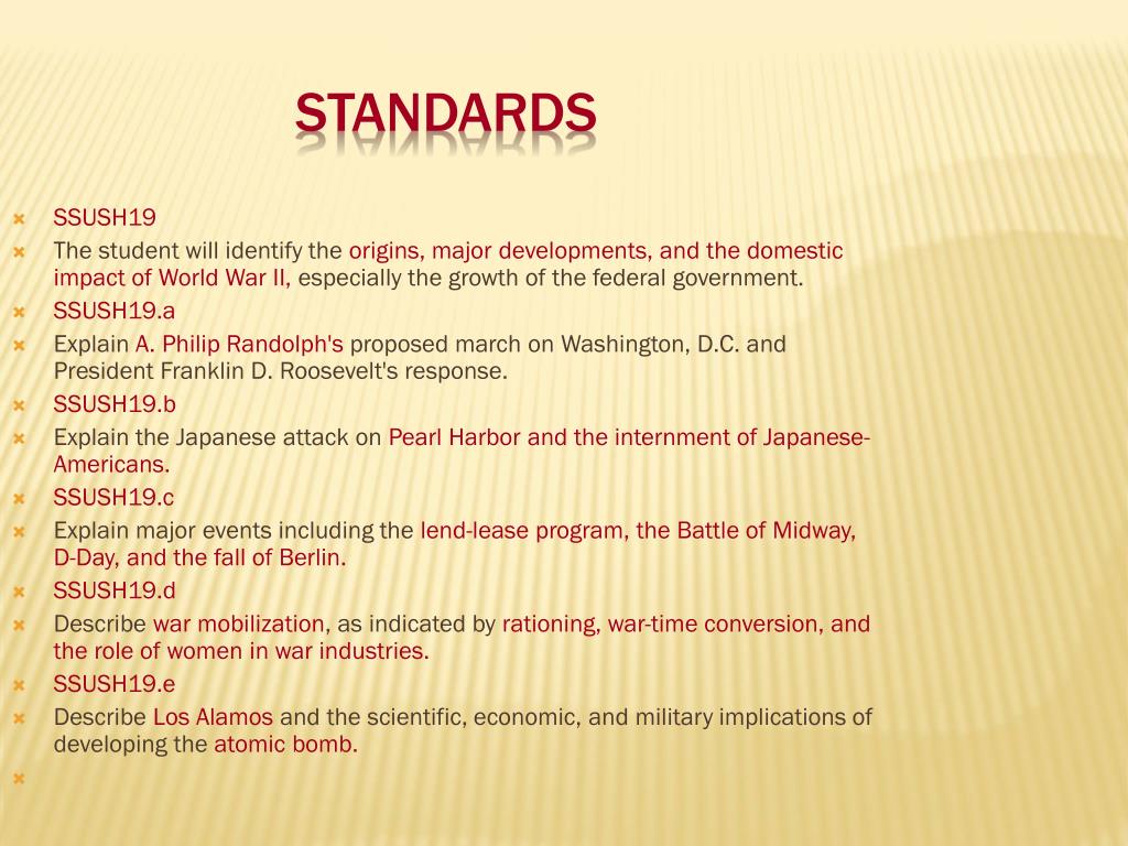 PPT - Standards PowerPoint Presentation, free download - ID:5506681