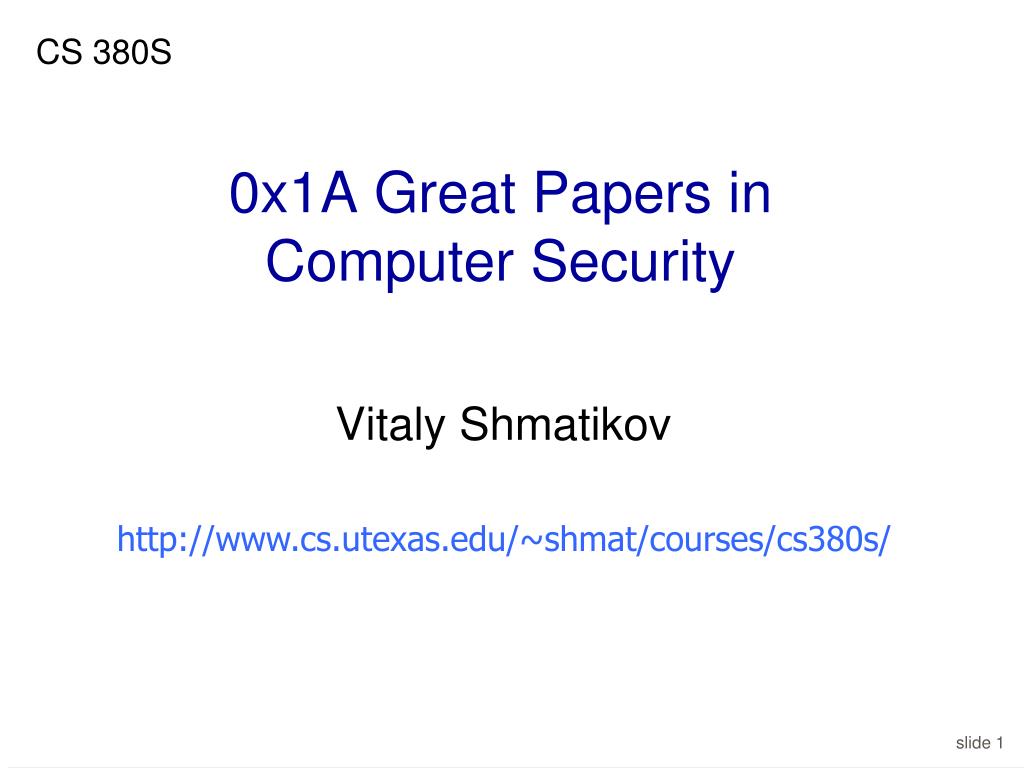 PPT - Understanding Authentication, Confidentiality, and Integrity in ...