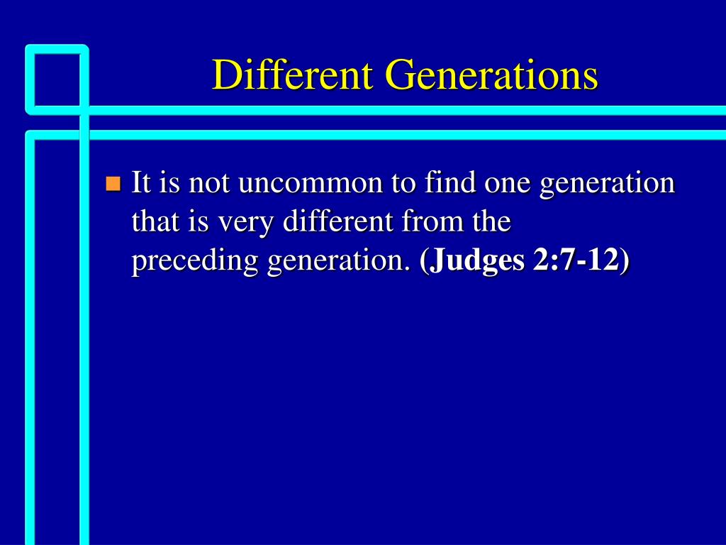 PPT - Different Generations PowerPoint Presentation, free download - ID ...