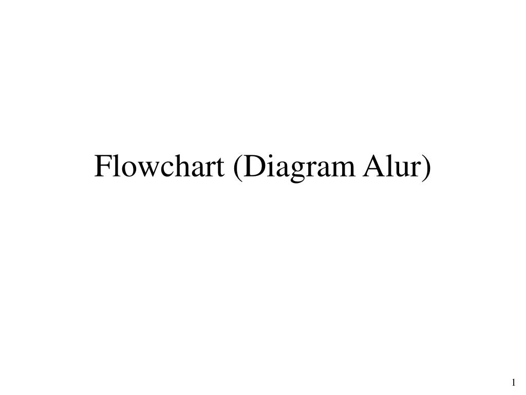 PPT - Flowchart (Diagram Alur) PowerPoint Presentation, free download ...
