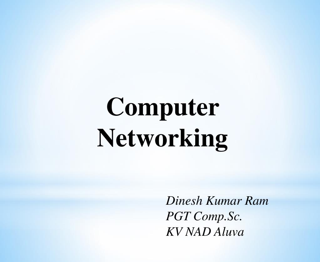 PPT - Computer Networking PowerPoint Presentation, free download - ID ...