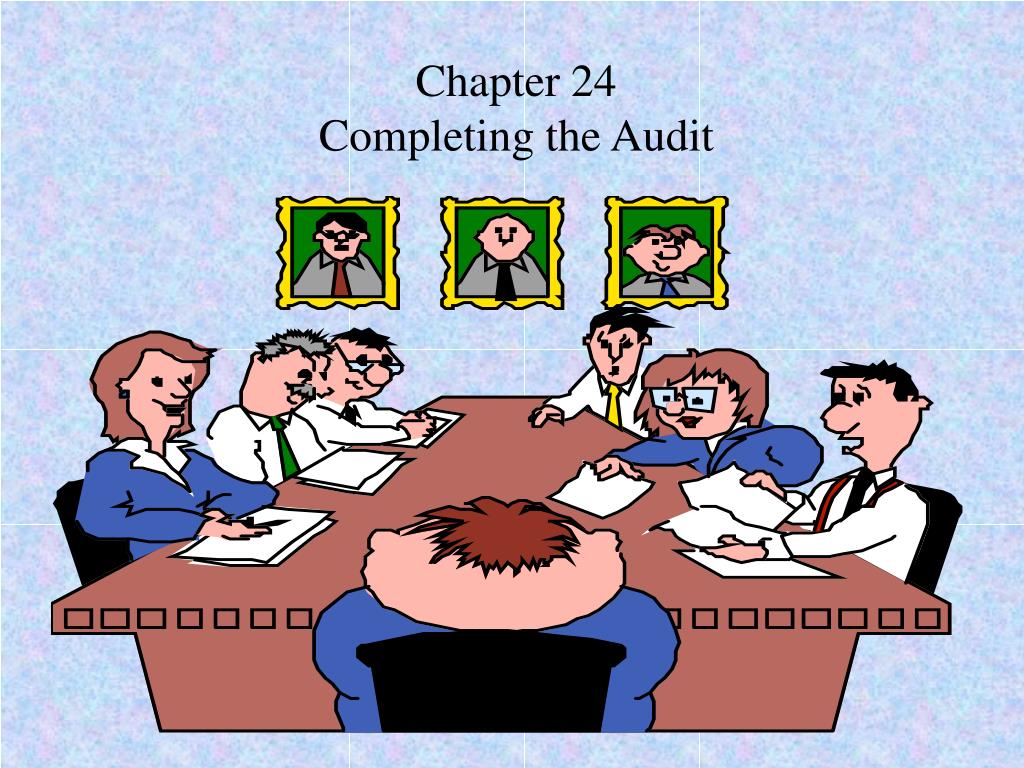 PPT - Chapter 24 Completing the Audit PowerPoint Presentation, free ...