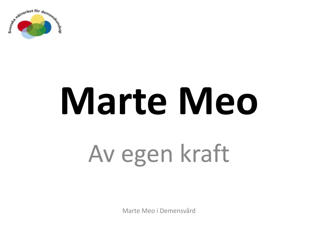 PPT - Marte Meo PowerPoint Presentation, free download - ID:5514683
