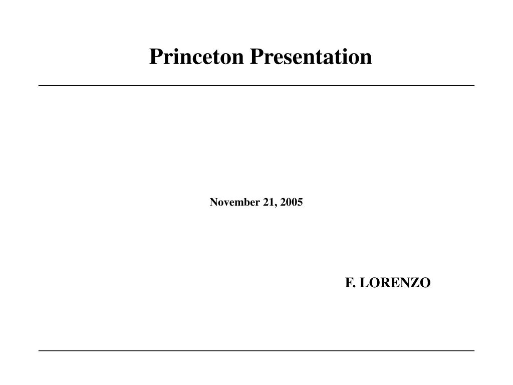 PPT - Princeton Presentation PowerPoint Presentation, free download ...