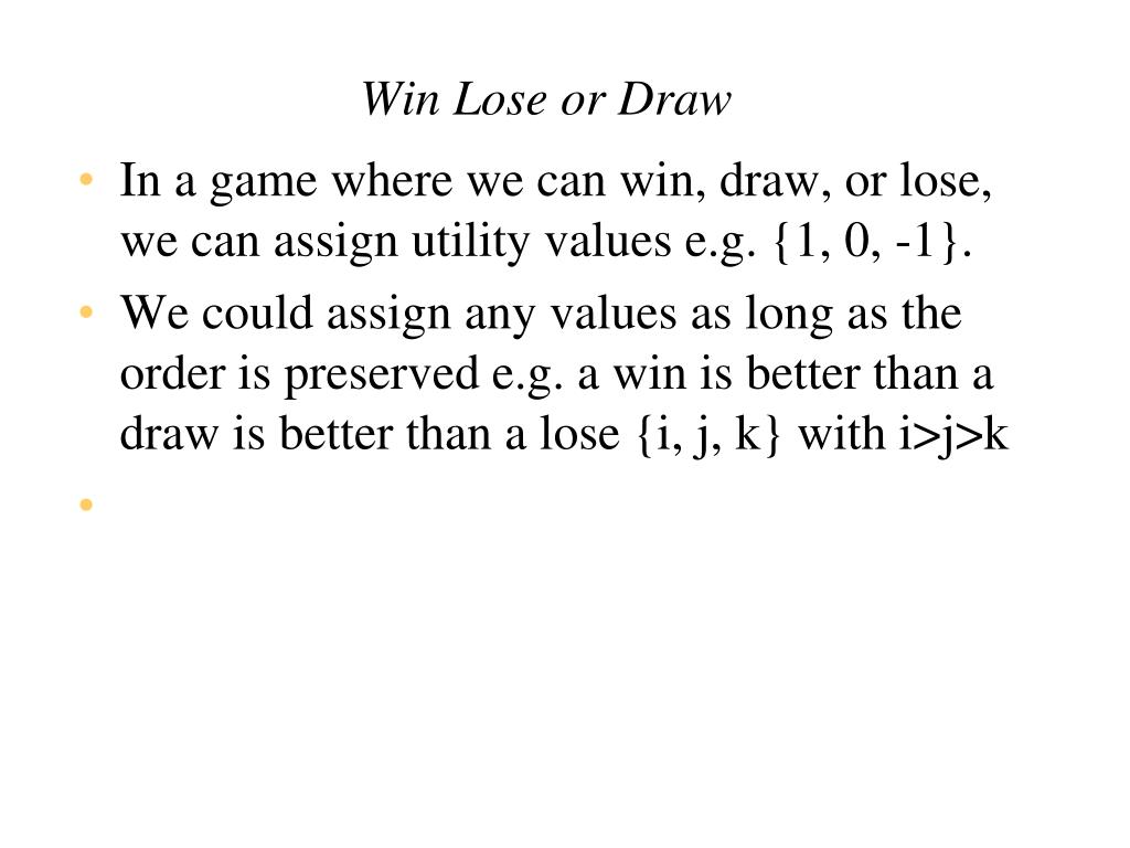 PPT - Win Lose or Draw PowerPoint Presentation, free download - ID:5517937