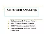 PPT - Power Analysis PowerPoint Presentation, free download - ID:3871301