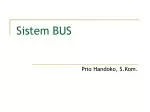 PPT - Materi 3 Bus-Bus Sistem PowerPoint Presentation, free download ...