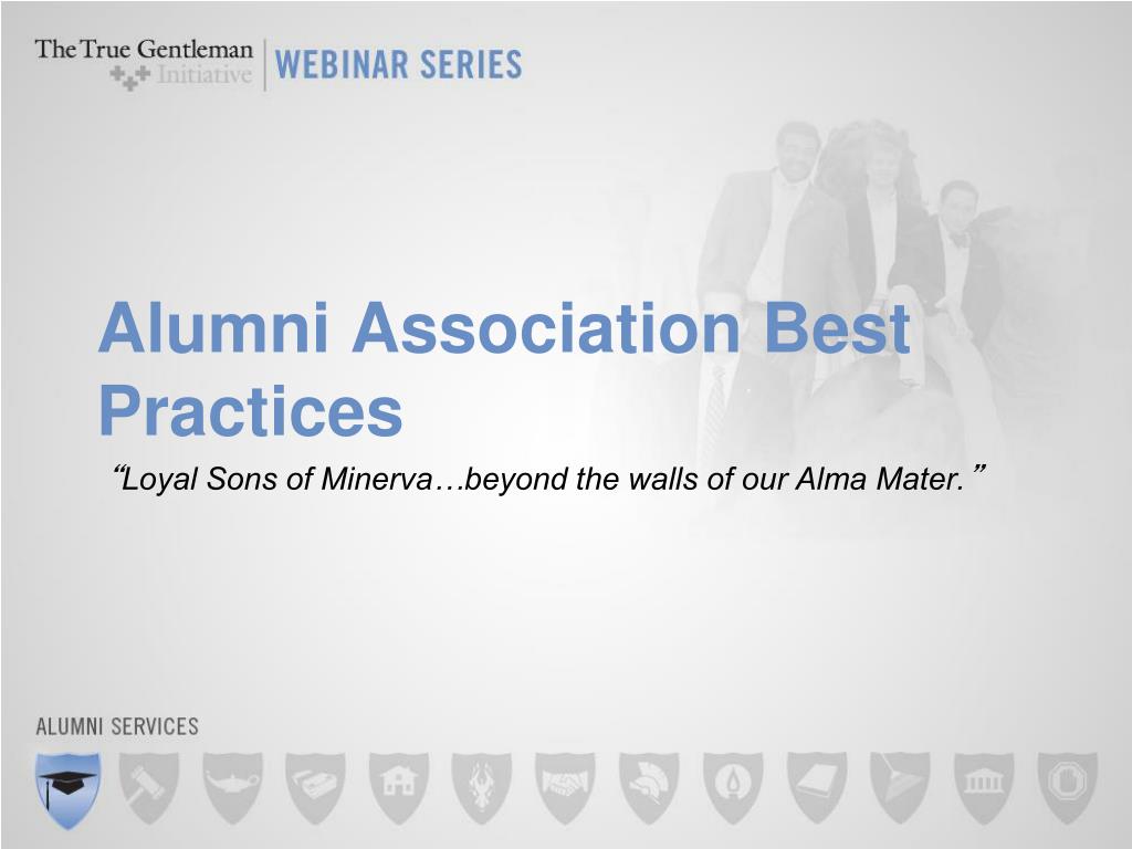 PPT - Alumni Association Best Practices PowerPoint Presentation, free ...
