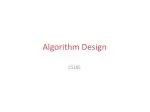 PPT - Basic algorithm design techniques PowerPoint Presentation, free ...