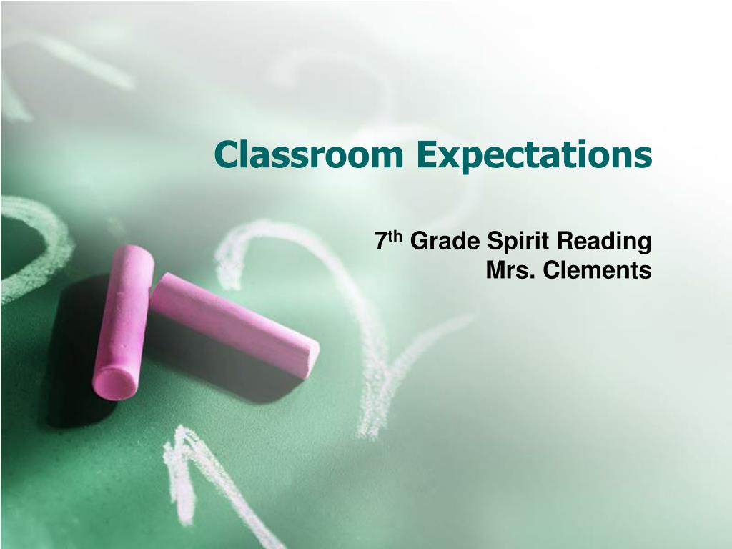 PPT - 7th Grade Classroom Expectations and Policies PowerPoint ...