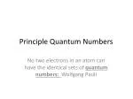 PPT - Quantum Numbers PowerPoint Presentation, free download - ID:9555840