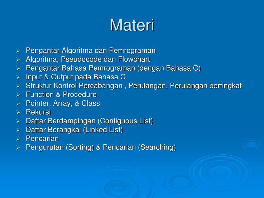PPT - Materi PowerPoint Presentation, free download - ID:5521147