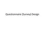 PPT - Survey and Questionnaire Design PowerPoint Presentation, free ...