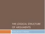 PPT - Logical Arguments PowerPoint Presentation, free download - ID:3089636