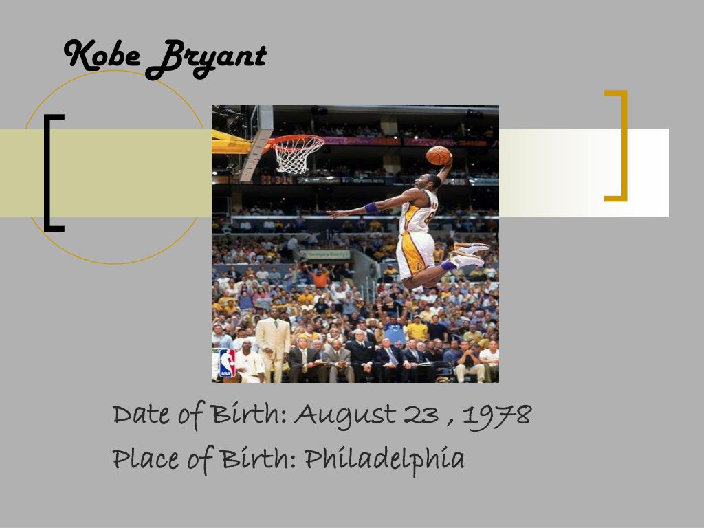 PPT - Kobe Bryant PowerPoint Presentation, free download - ID:5524742