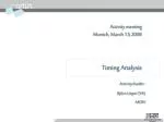 PPT - Timing Analysis PowerPoint Presentation, free download - ID:1201102