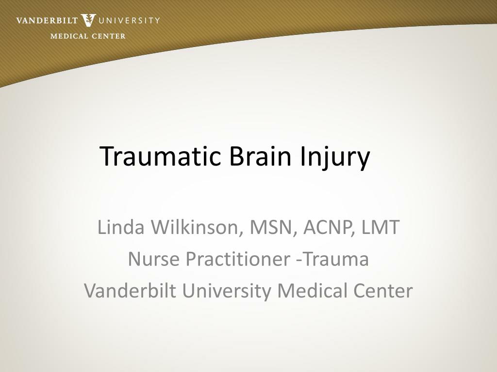 PPT - Traumatic Brain Injury PowerPoint Presentation, free download ...