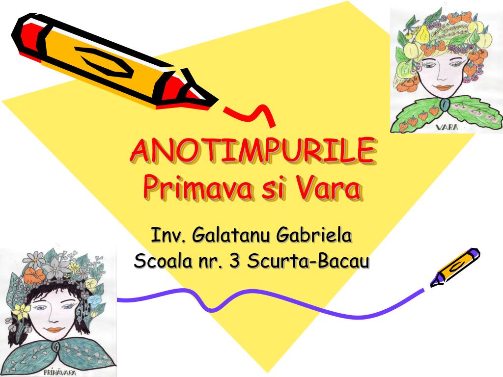 PPT - ANOTIMPURILE Primava si Vara PowerPoint Presentation, free ...