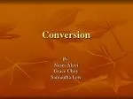 PPT - CONVERSION GRAPHS PowerPoint Presentation, free download - ID:4176897