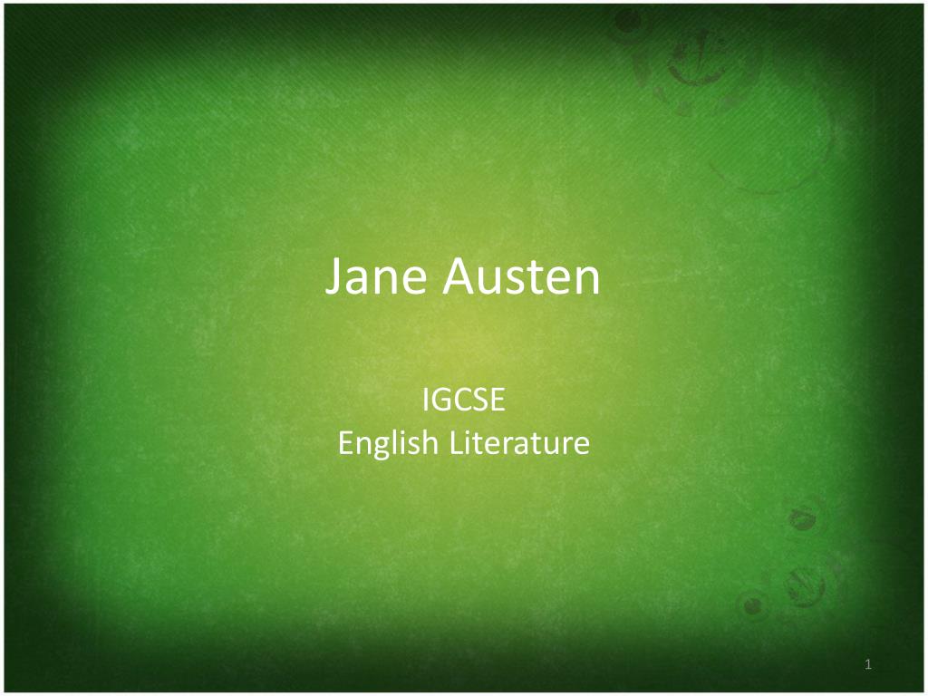 PPT - Jane Austen PowerPoint Presentation, free download - ID:5535926