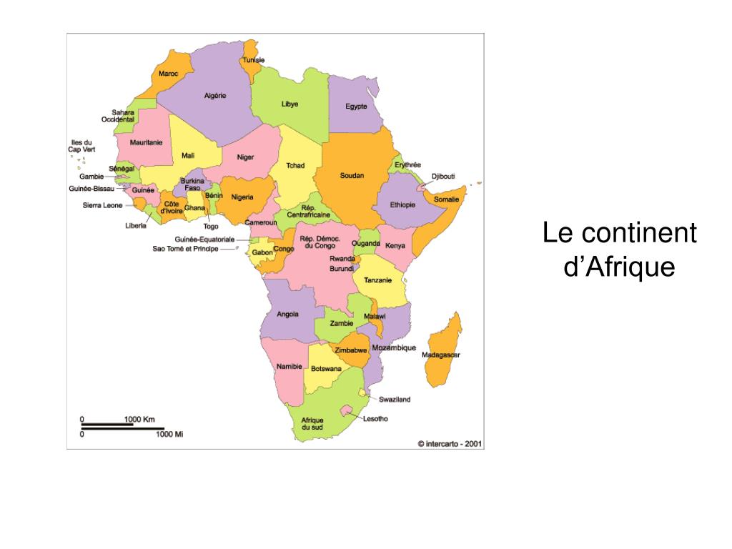 PPT - Le continent d’Afrique PowerPoint Presentation, free download ...
