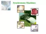 PPT - Synchronous machines PowerPoint Presentation, free download - ID ...
