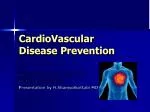 PPT - AHA Guidelines for Primary Prevention of Cardiovascular Disease ...