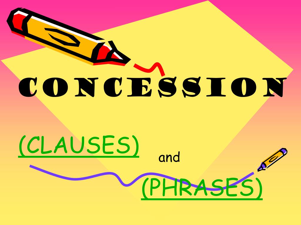 PPT - concession PowerPoint Presentation, free download - ID:5540428