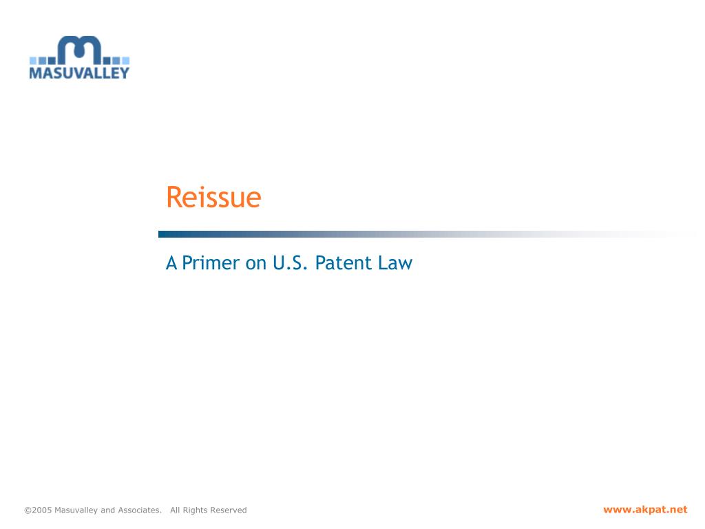 PPT - Reissue PowerPoint Presentation, free download - ID:5542687