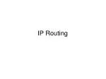 PPT - IP Routing PowerPoint Presentation, free download - ID:9596007