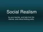 PPT - Social Realism PowerPoint Presentation, free download - ID:4554717