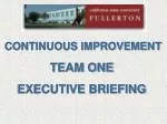PPT - The 8-Step Continuous Improvement Model PowerPoint Presentation ...