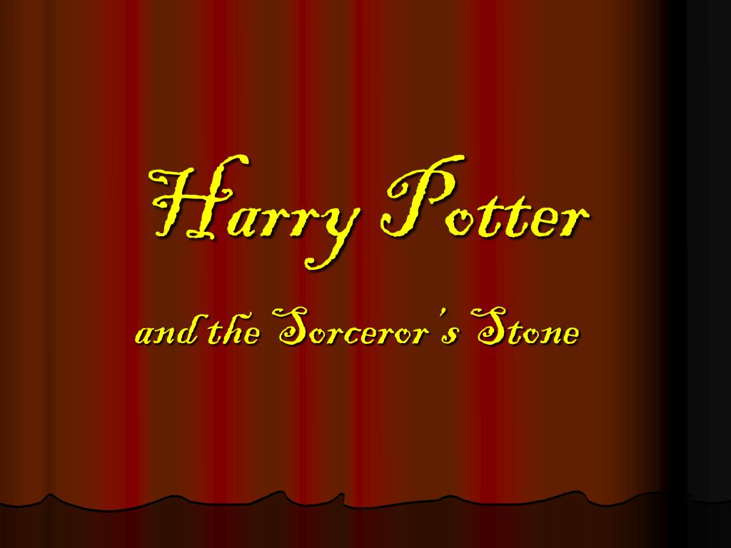 PPT - Harry Potter PowerPoint Presentation, free download - ID:5545925