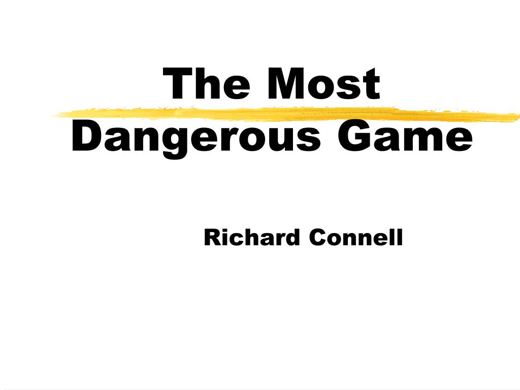 PPT - The Most Dangerous Game PowerPoint Presentation, free download ...