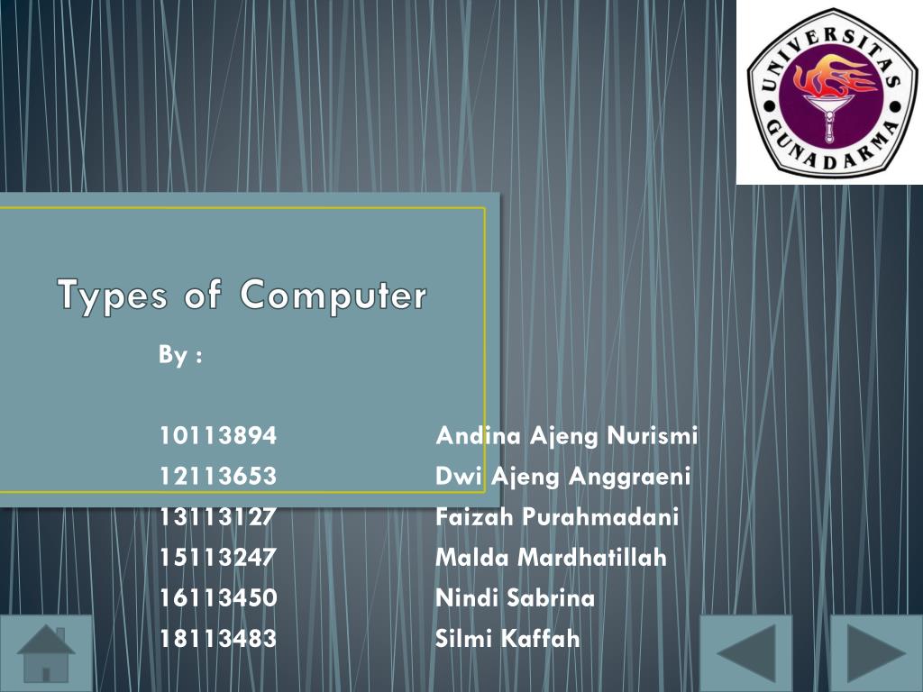 PPT - Types of Computer PowerPoint Presentation, free download - ID:5549665
