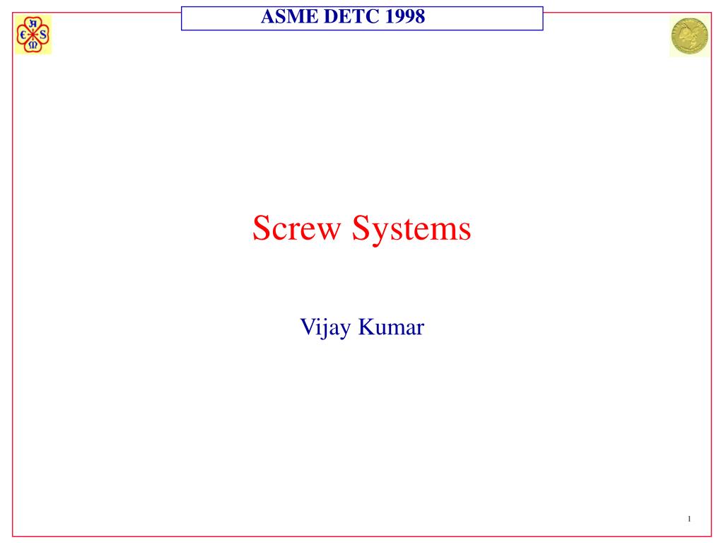 PPT - Screw Systems PowerPoint Presentation, free download - ID:5550096